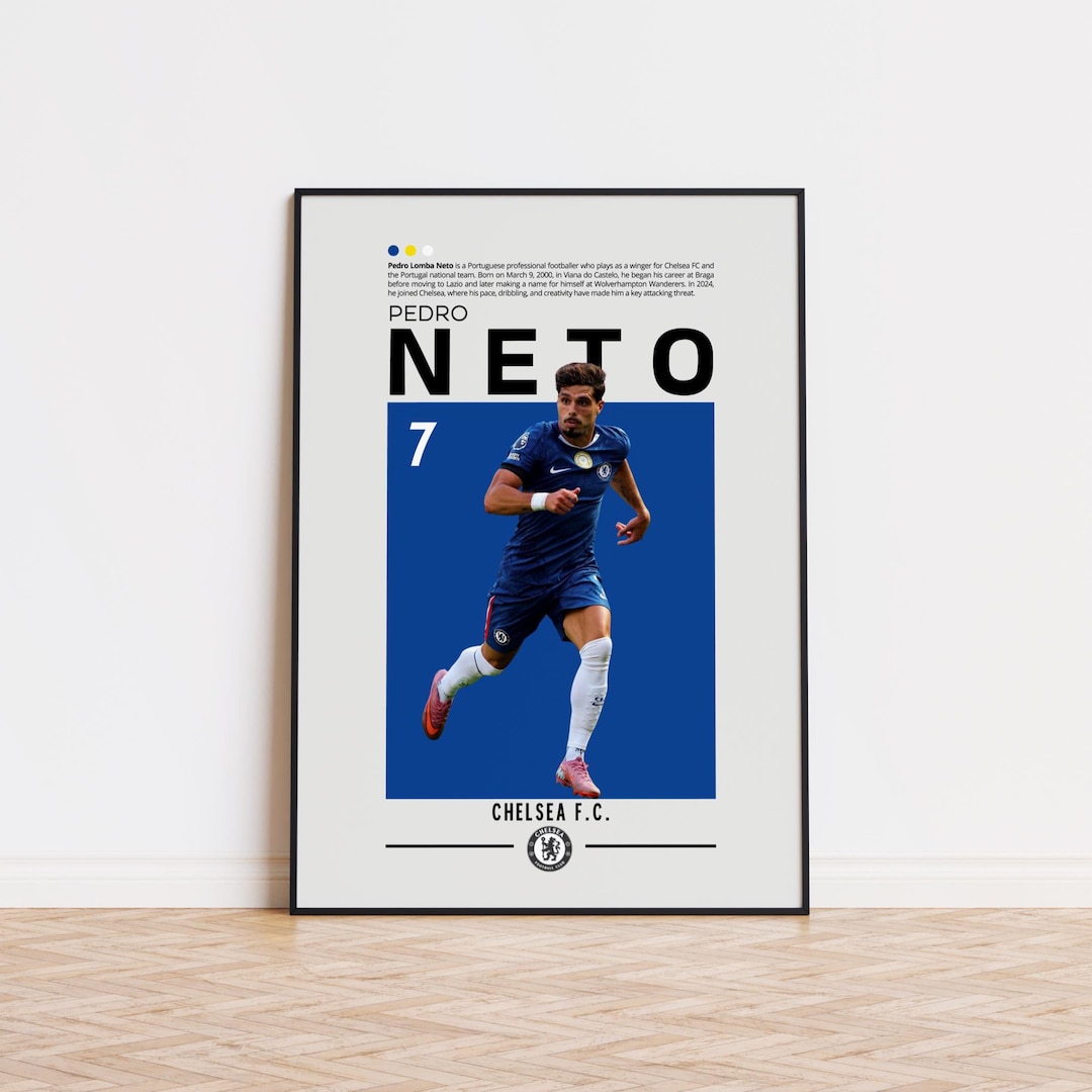Pedro Lomba Neto Poster, Chelsea Poster, Pedro Lomba Neto Print, Sports ...