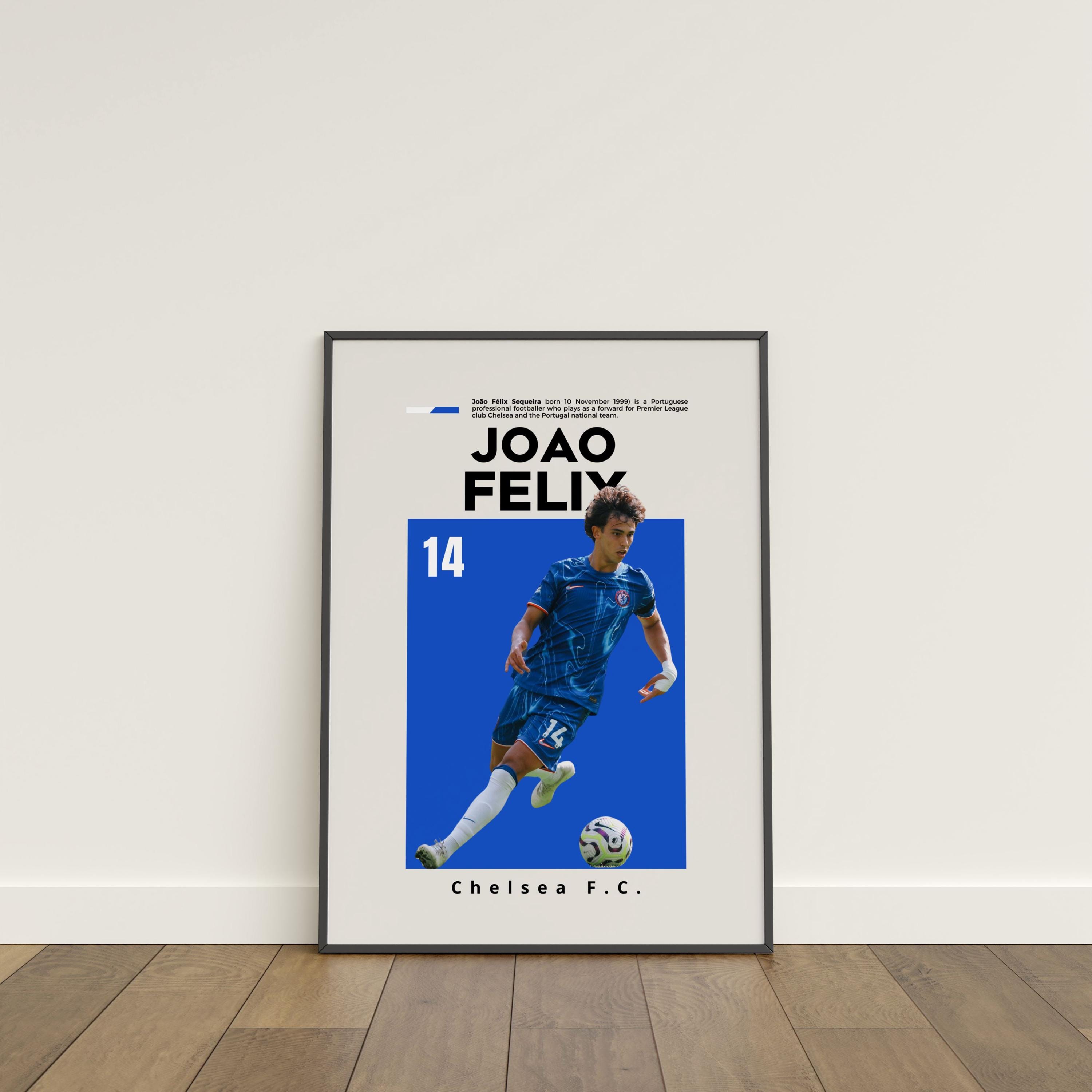 Joao Felix Poster, Football Player Poster, João Félix Print, Sports ...