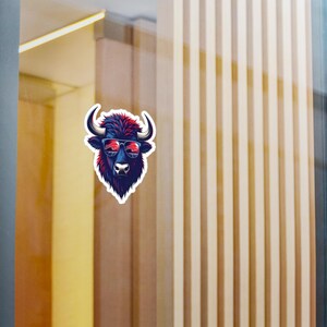 Fierce Buffalo Bills Head Decal - Etsy