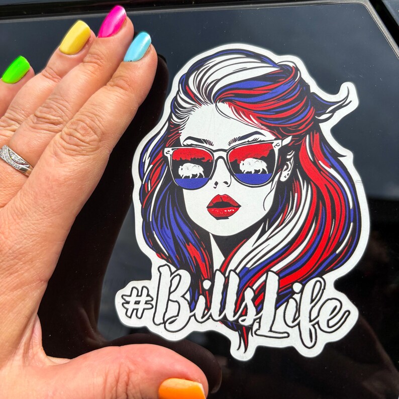 Bills Life Decal - Etsy
