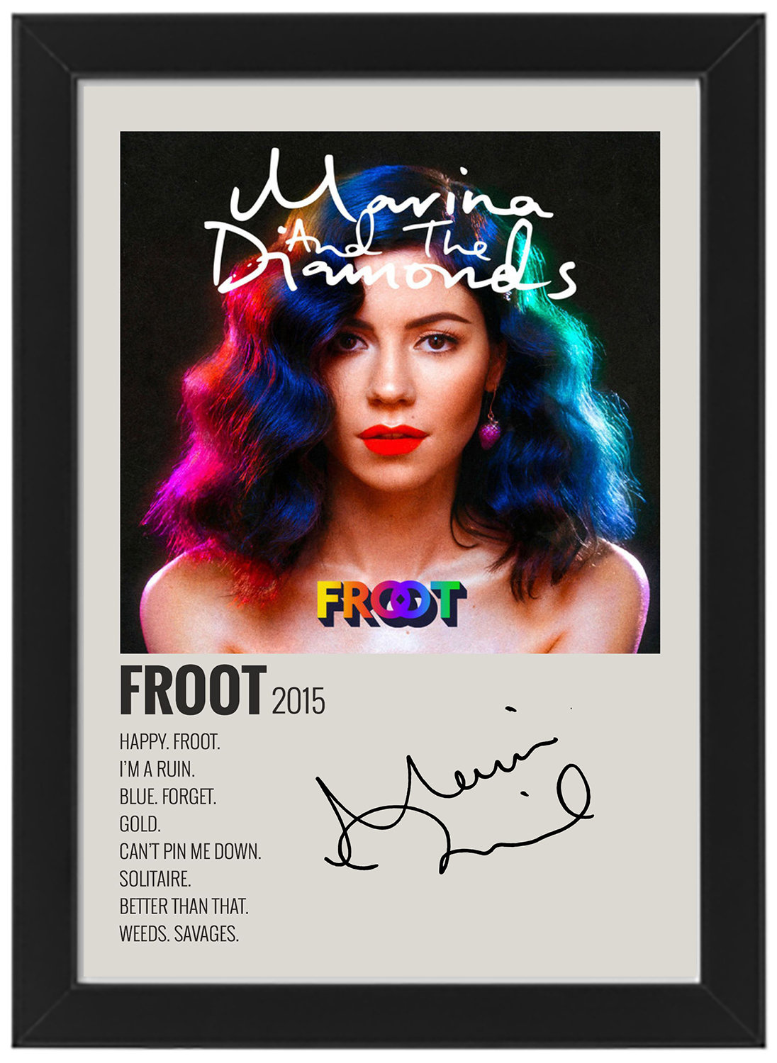 Marina And The Diamonds Logo Transparent Froot