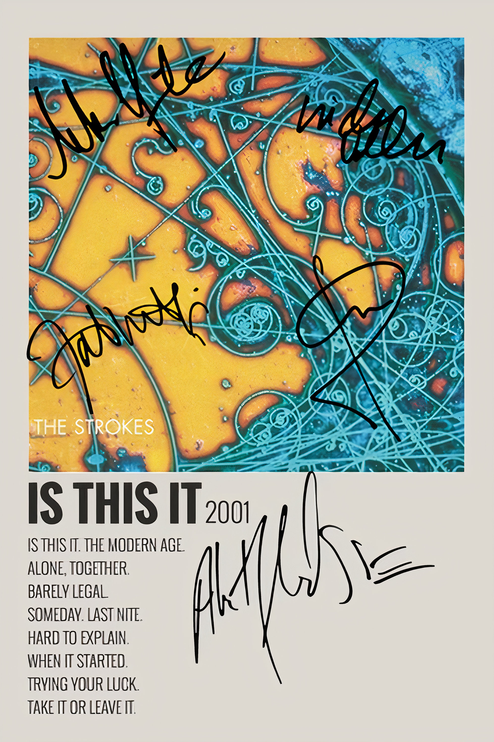 The Strokes Someday Album Cover