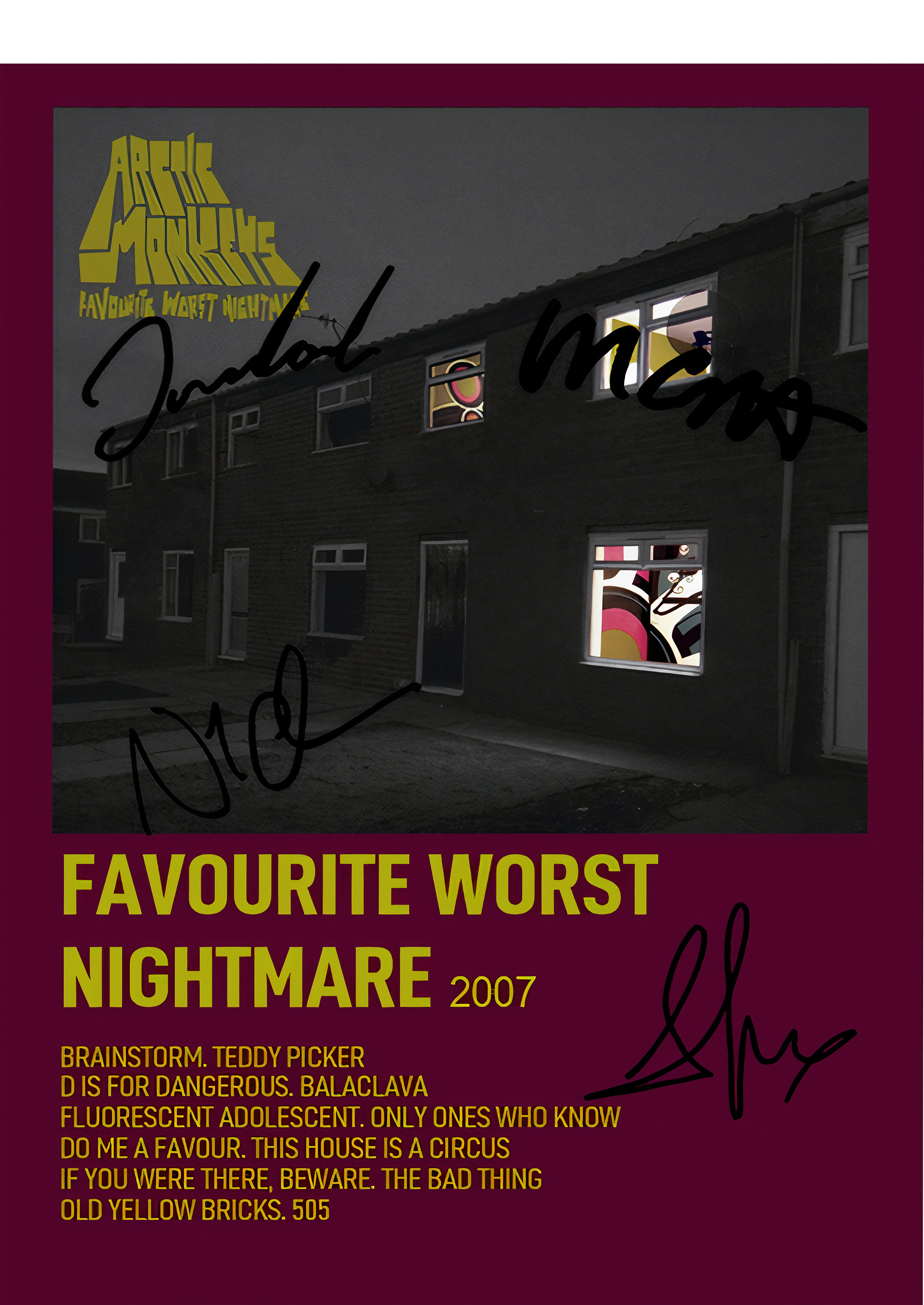 Arctic Monkeys Favourite Worst Nightmare