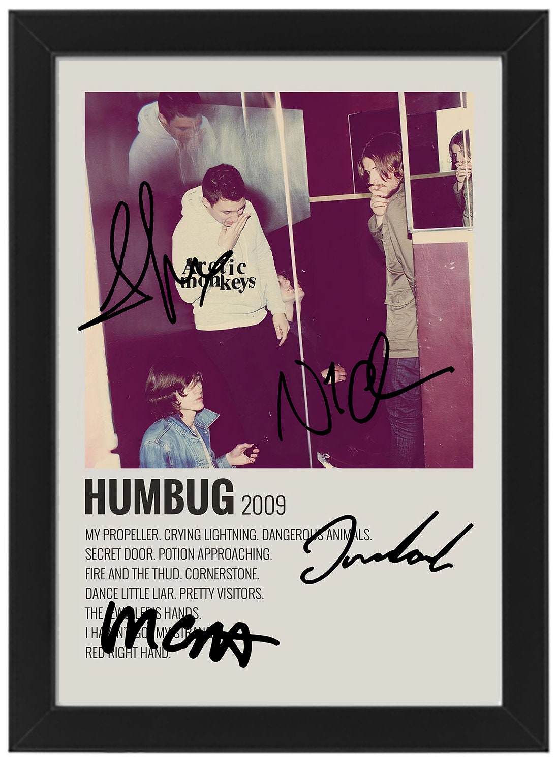 Arctic Monkeys Humbug Artwork