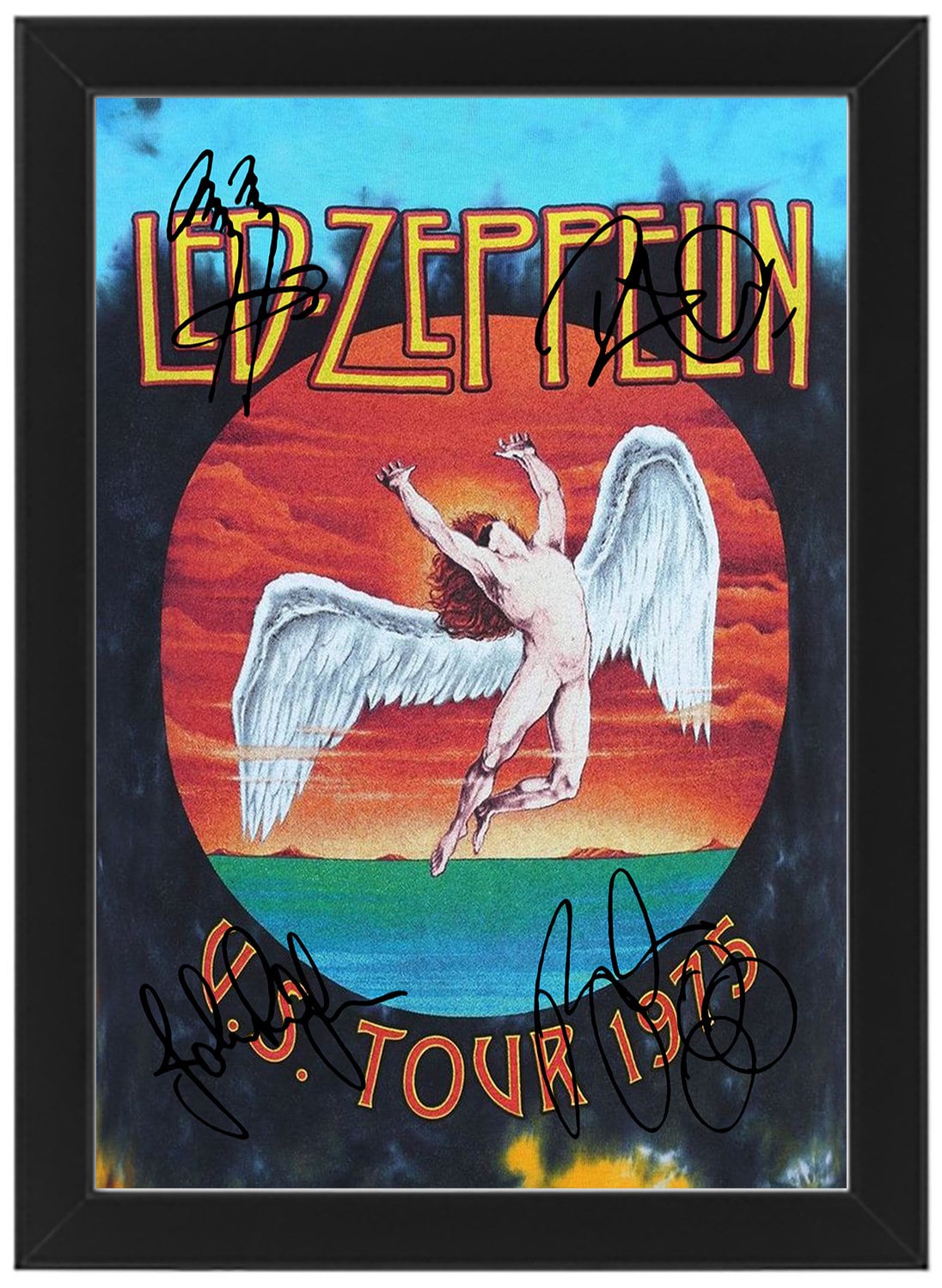 Led Zeppelin Angel Poster