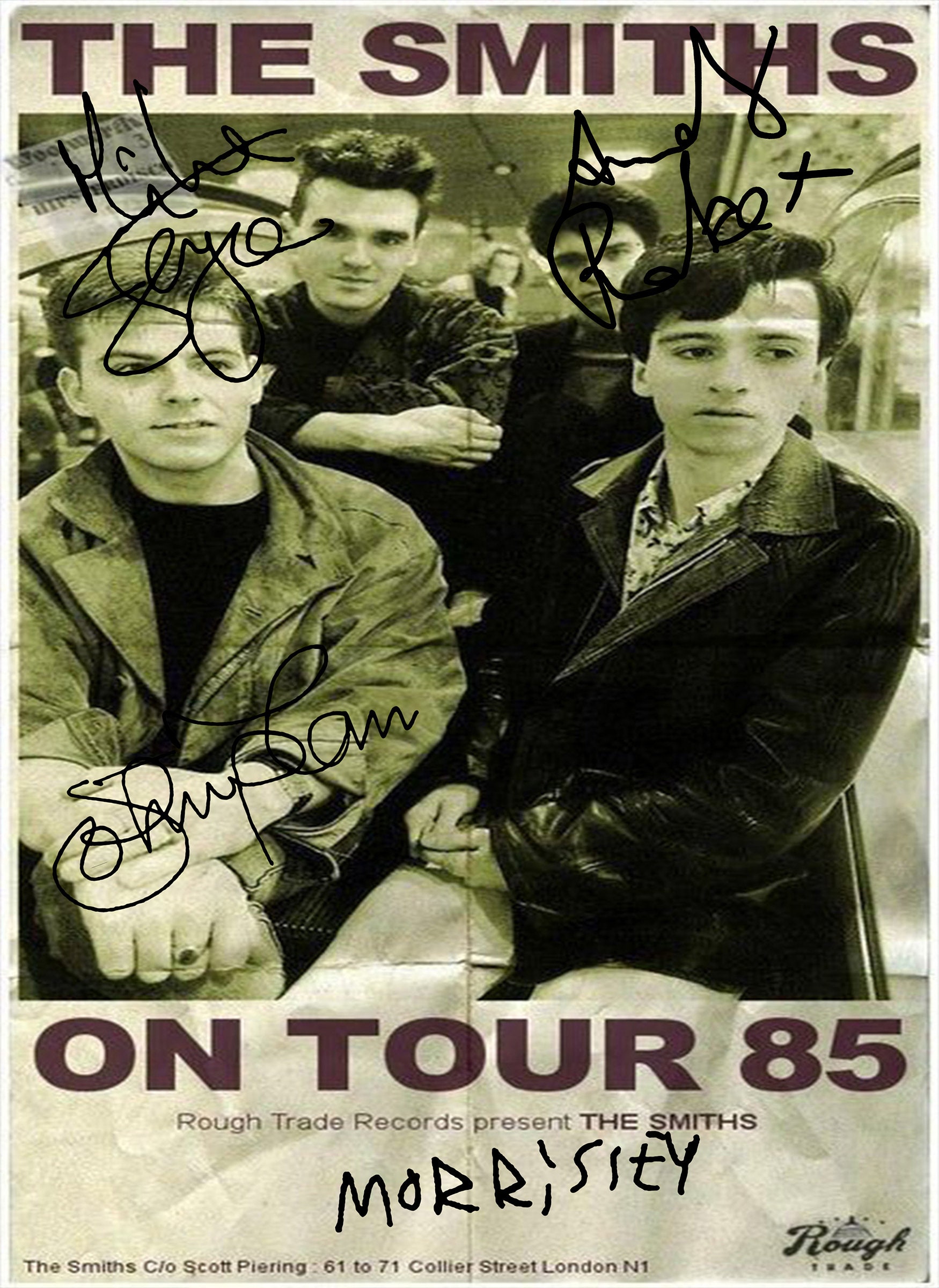 The Smiths Poster Vintage