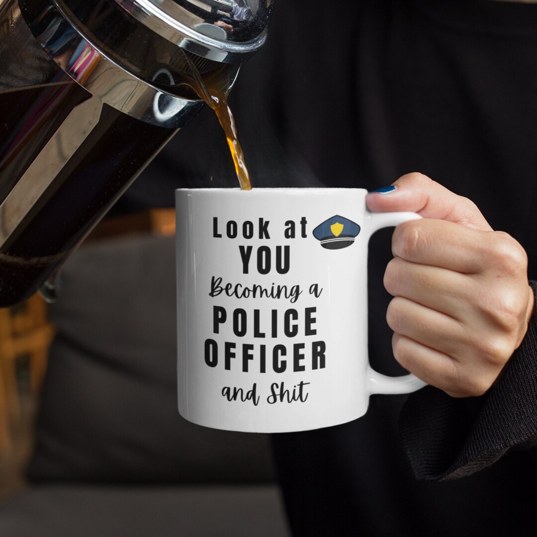 Police Officer Mug, Funny Police Officer Gift, Police Retirement ...