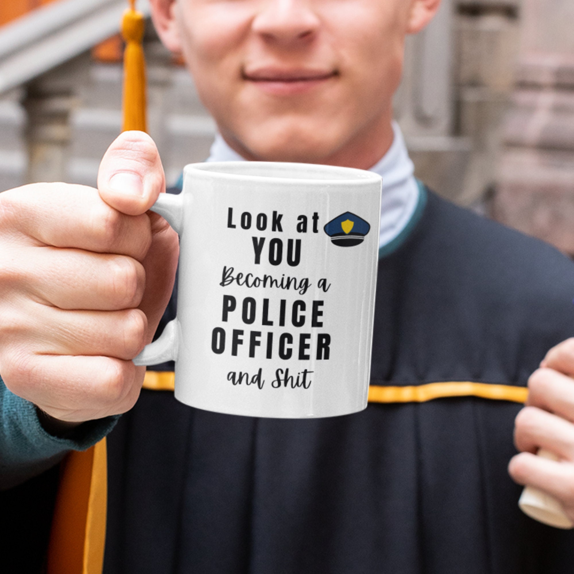 Police Officer Mug, Funny Police Officer Gift, Police Retirement ...