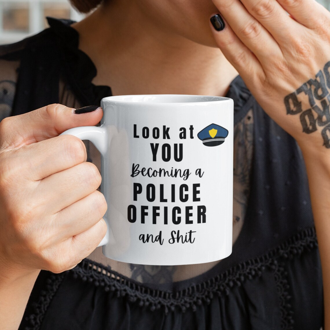 Police Officer Mug, Funny Police Officer Gift, Police Retirement ...