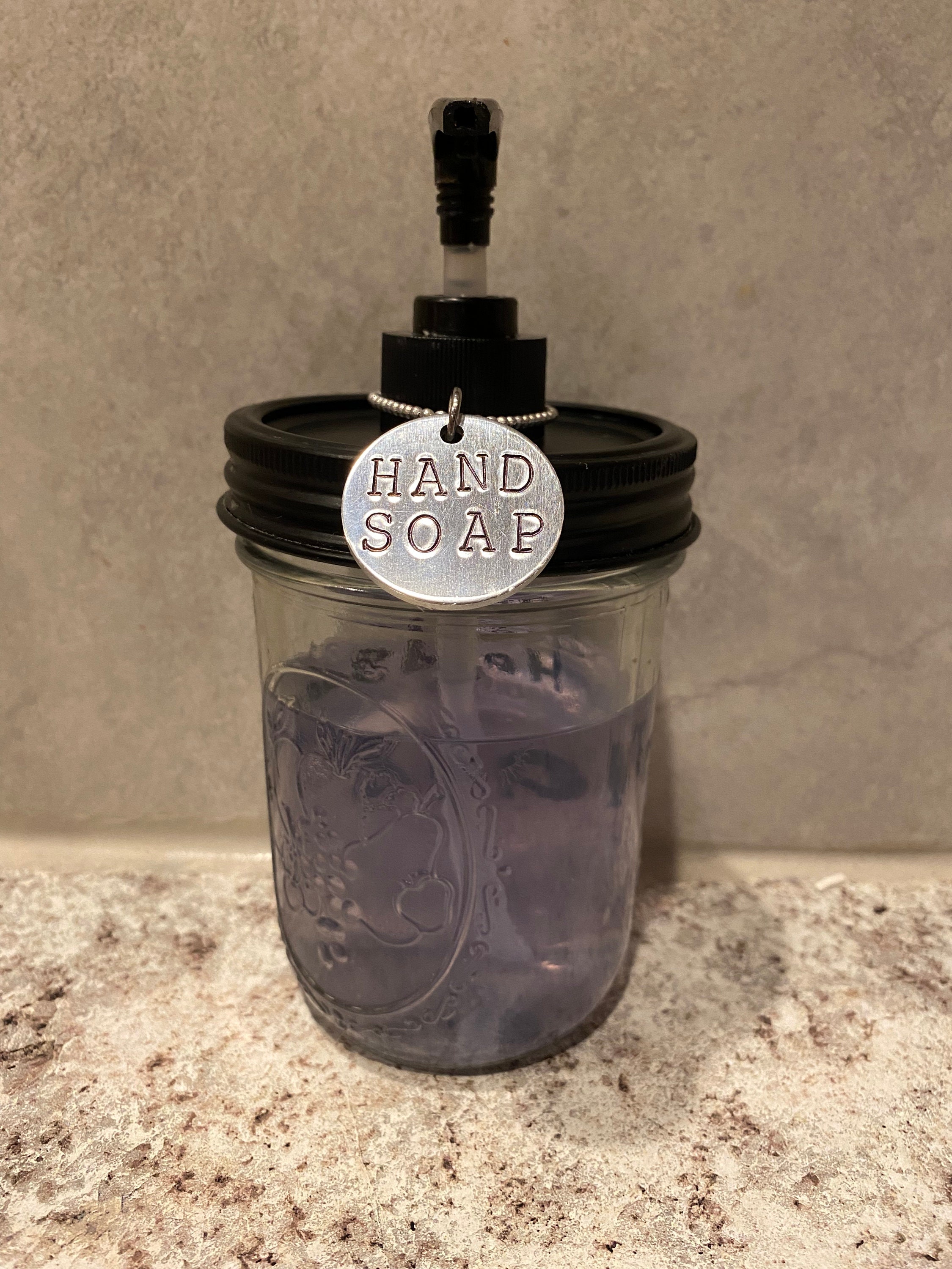 Hand & Dish Soap Dispenser Labels High Visibility Metal - Etsy