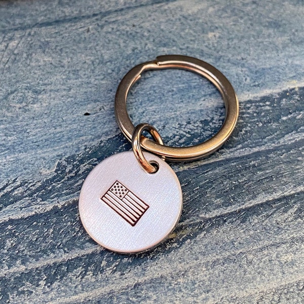 Flag Keychain - Etsy