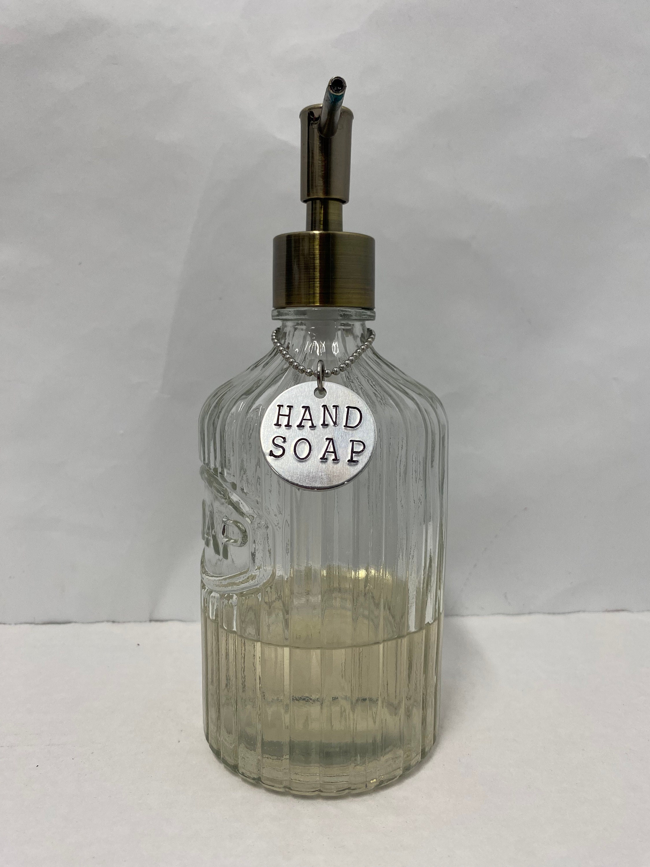Hand & Dish Soap Dispenser Labels High Visibility Metal - Etsy