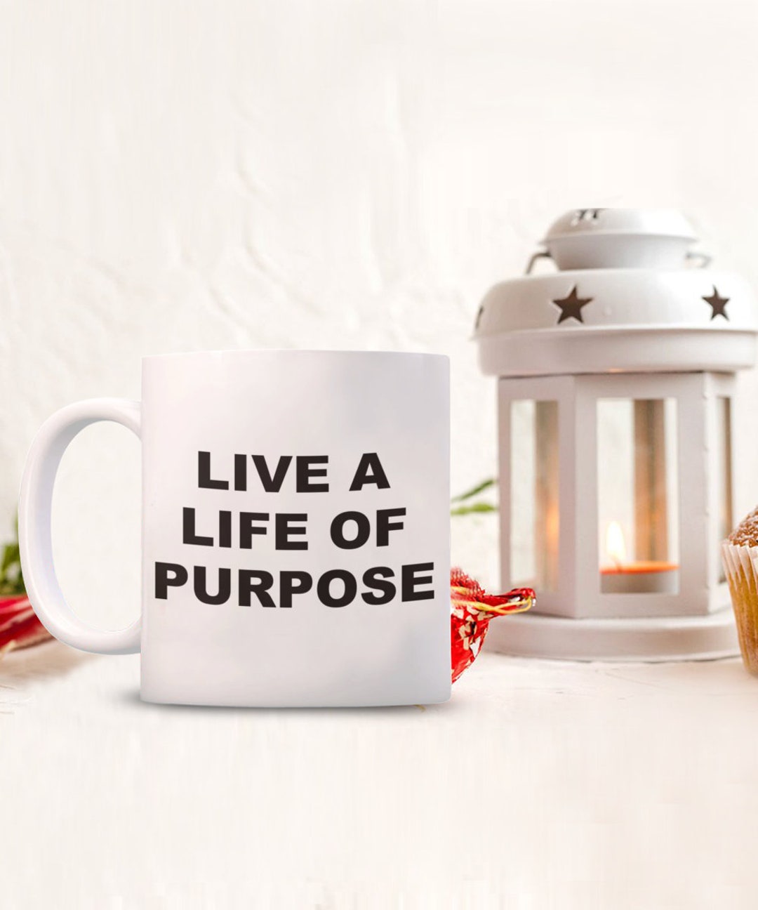 Life of Purpose Mug. Inspirational Mug, Motivational Mug, Reflective ...