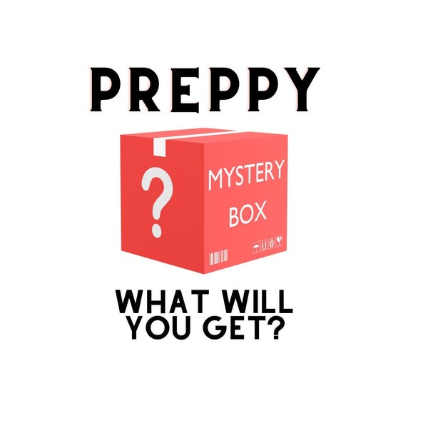 Preppy Jewelry Mystery Box - Etsy