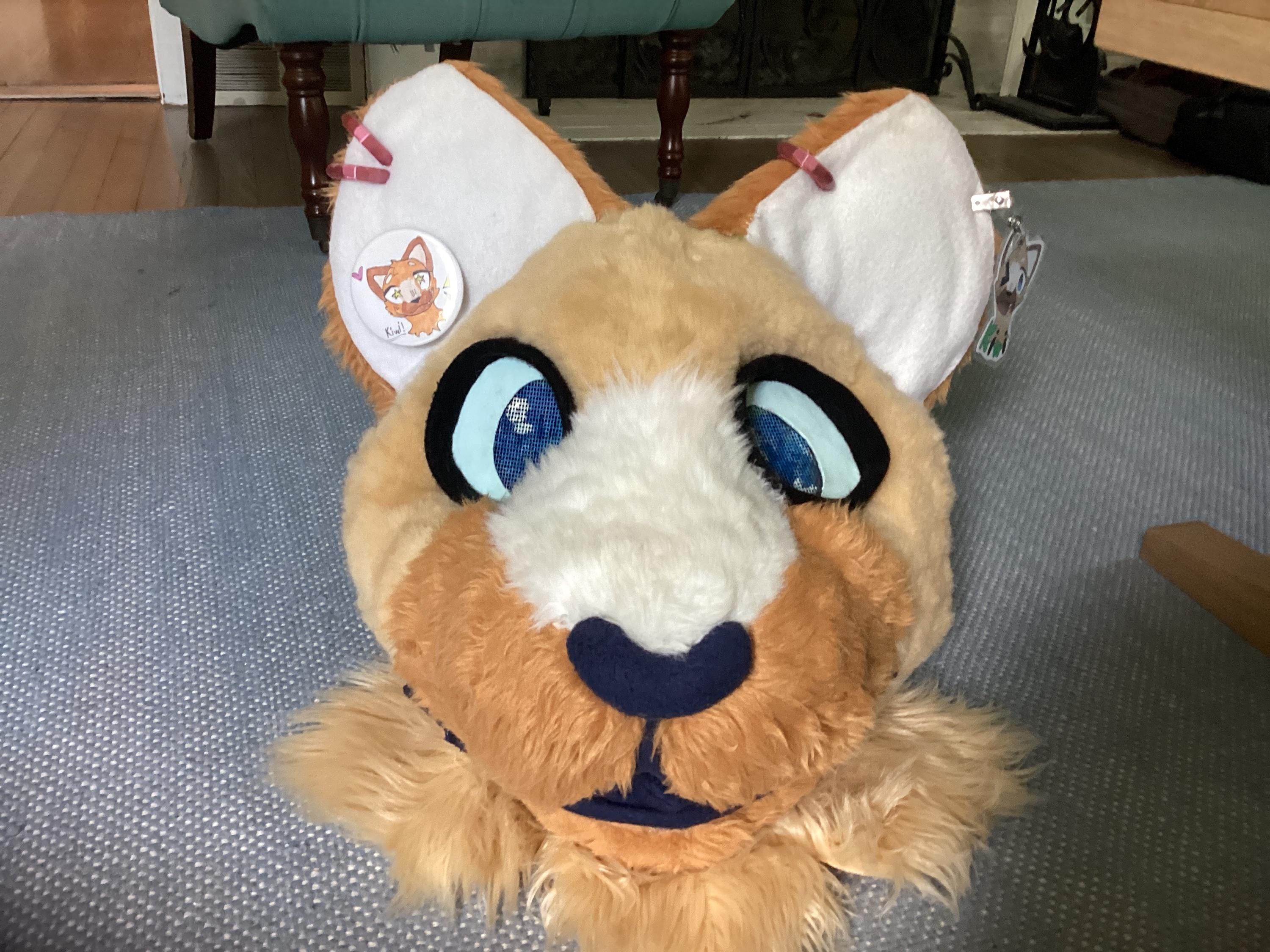 Fursuit Earring, Costume, Cosplay, 3D Print, Earring, Piercing, Cute ...