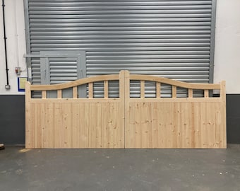 Solid Wooden Gates - Etsy