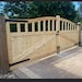 Solid Wooden Gates - Etsy