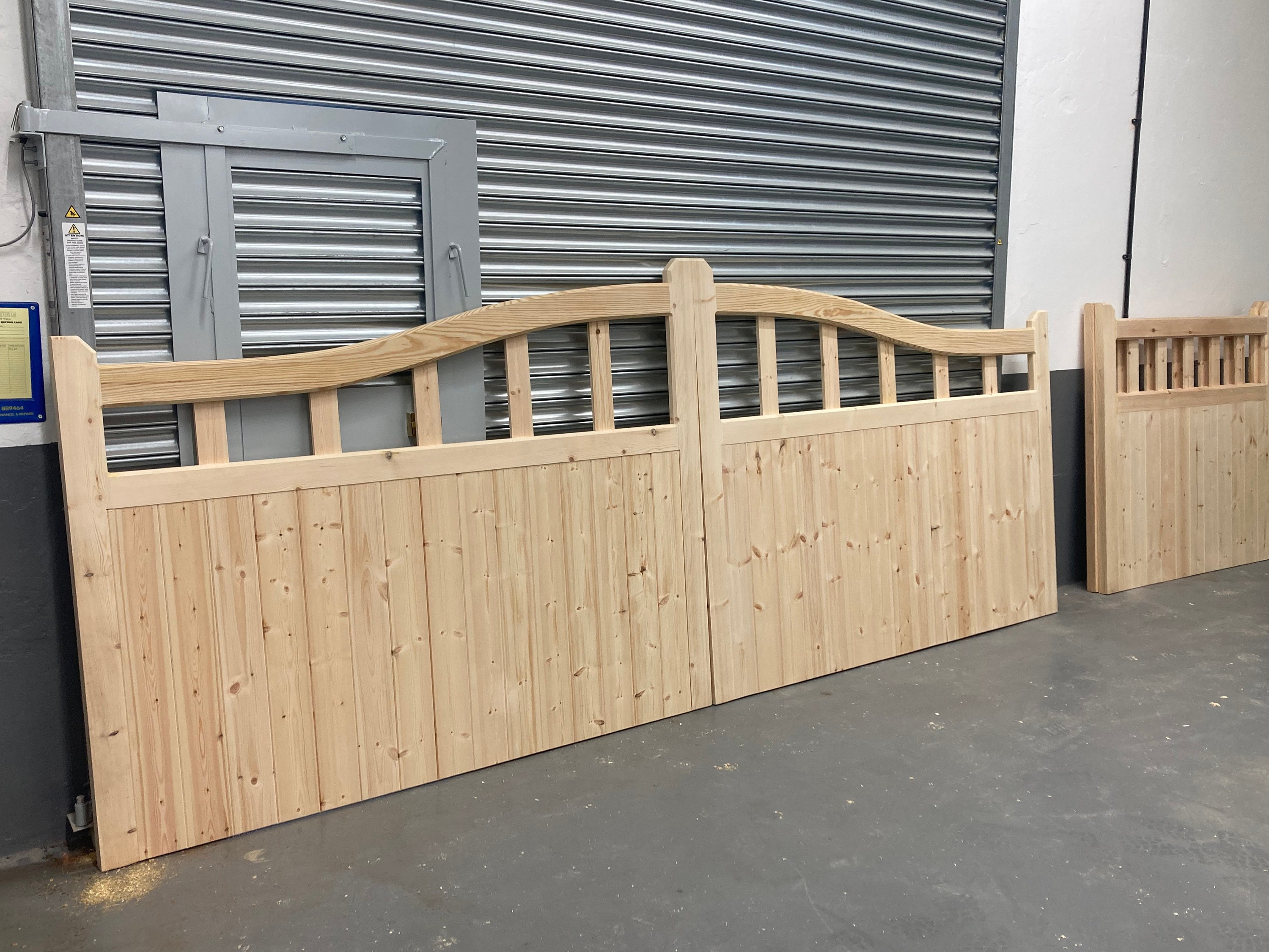 Solid Garden Gates - Etsy