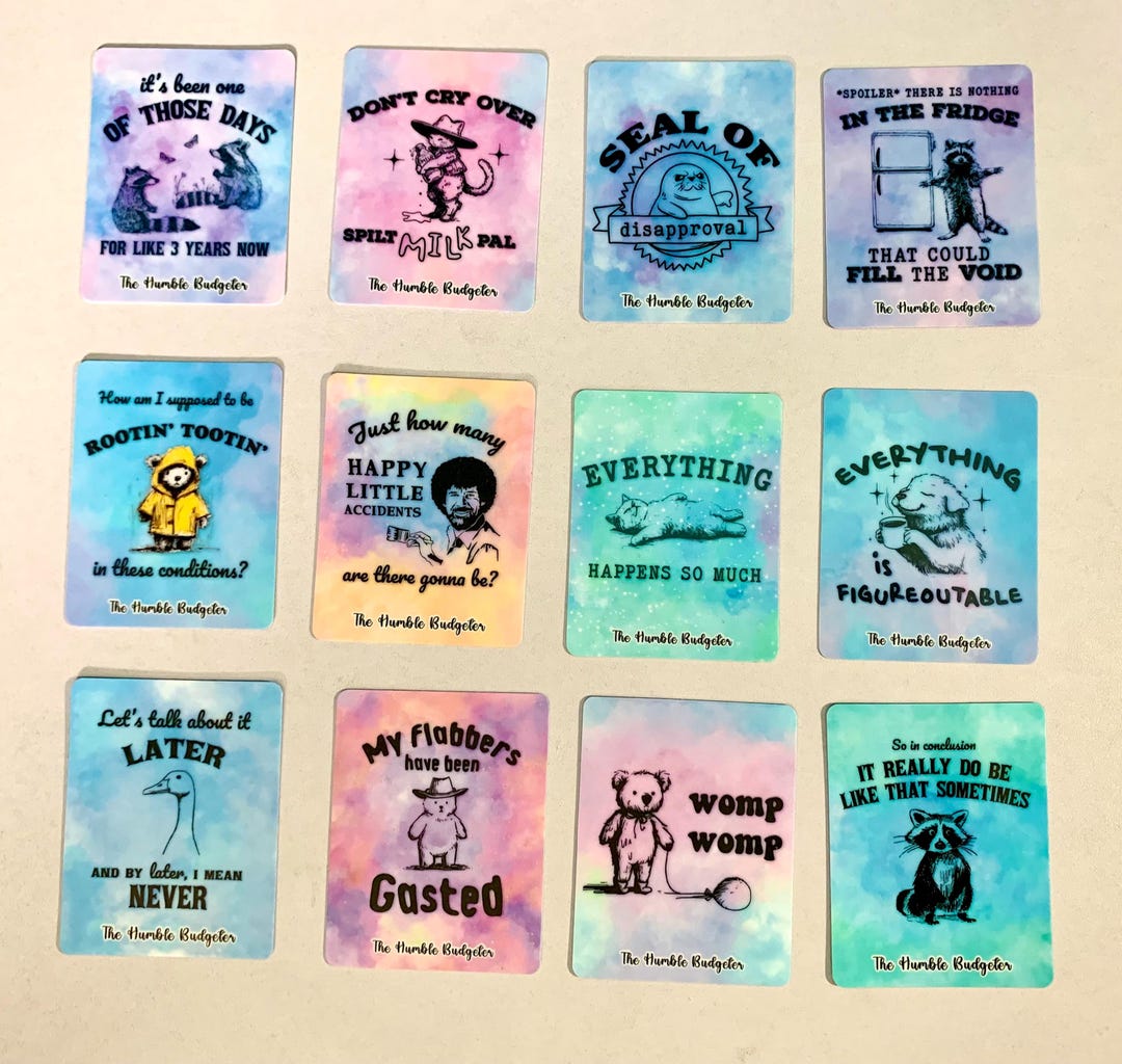 Dramatic IOU Cards - Set of 6 or 12 - Etsy