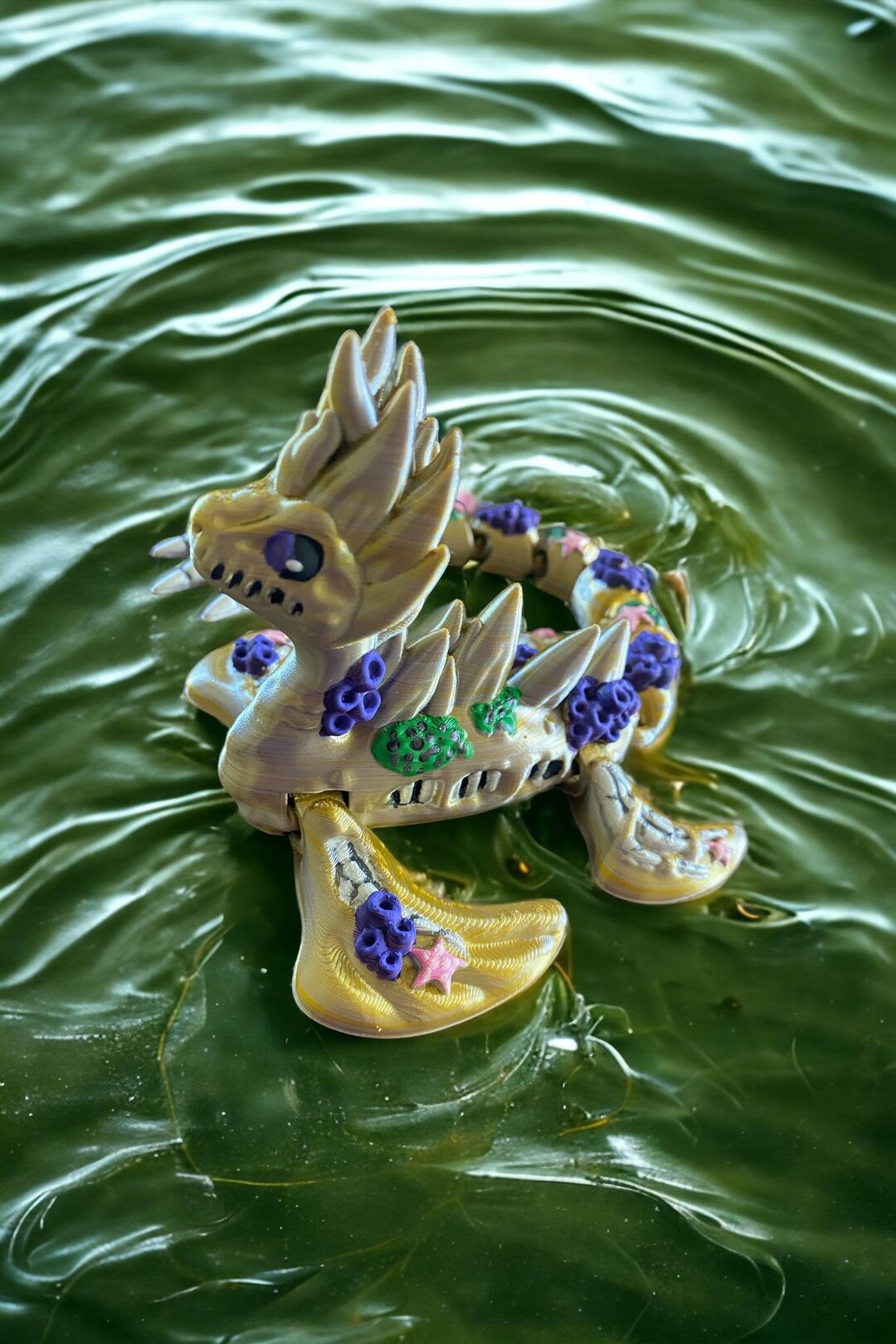 Nessy the Loch Ness Monster STL, Flexible, 3D - Etsy