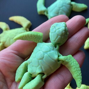 Sea Turtle STL, Flexible, 3D - Etsy