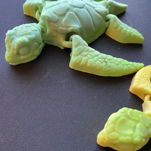Sea Turtle STL, Flexible, 3D - Etsy