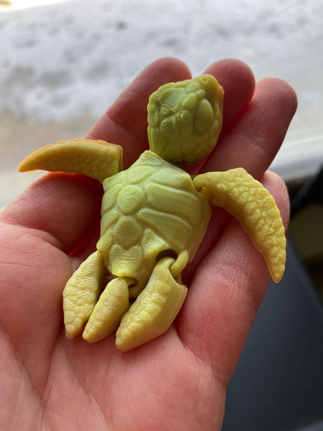 Sea Turtle STL, Flexible, 3D - Etsy