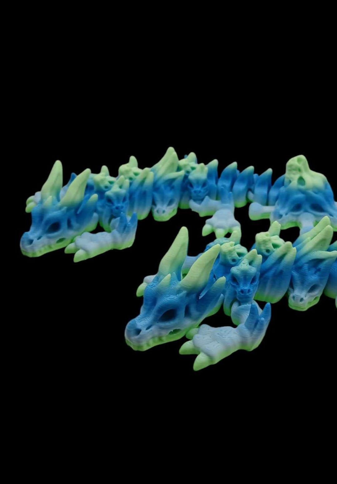 Baby and Hatchling Skeleton Dragon STL, Flexible - Etsy