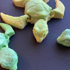 Sea Turtle STL, Flexible, 3D - Etsy
