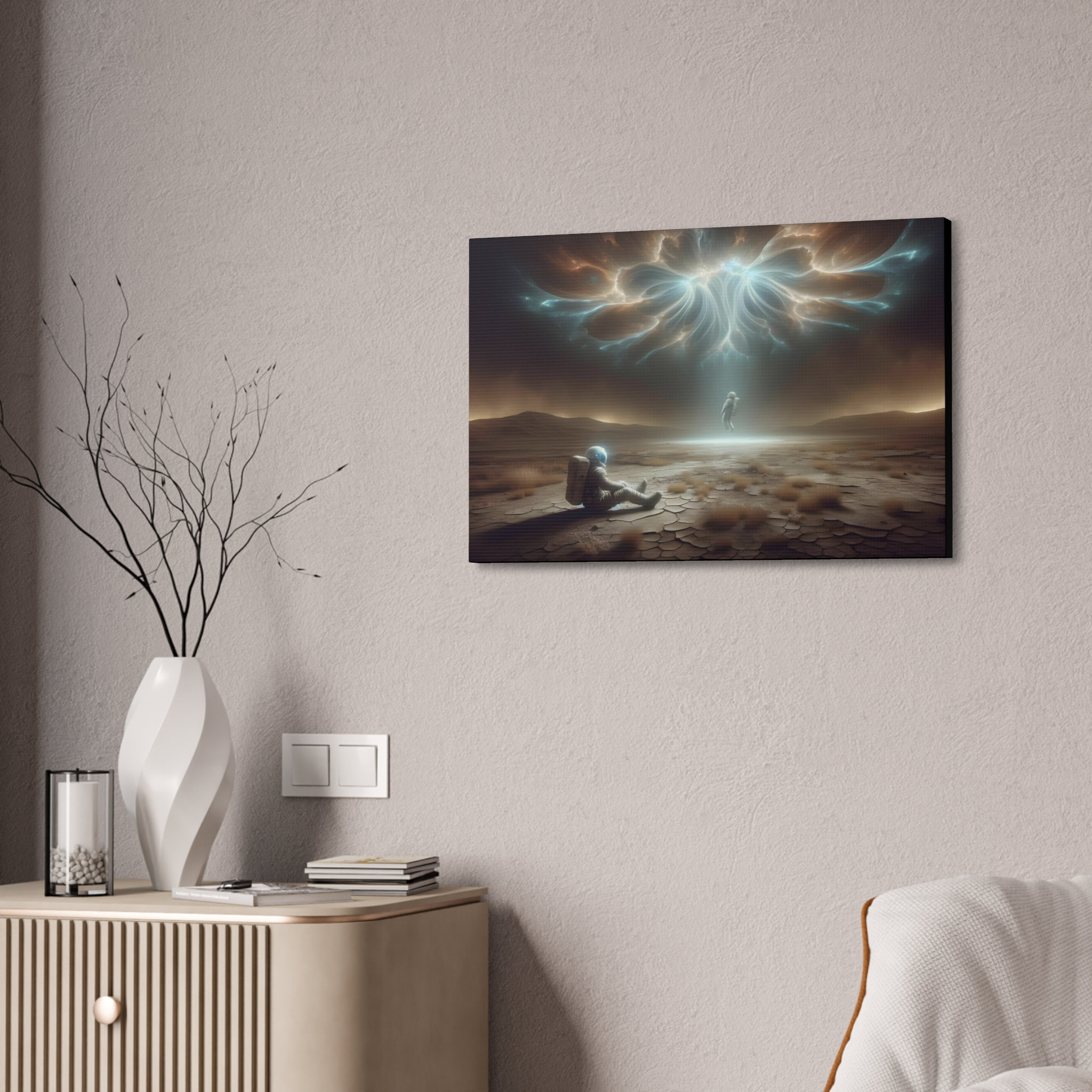 Trapped / Abstract Wall Art, Psychedelic Canvas Print, Creative Art - Etsy