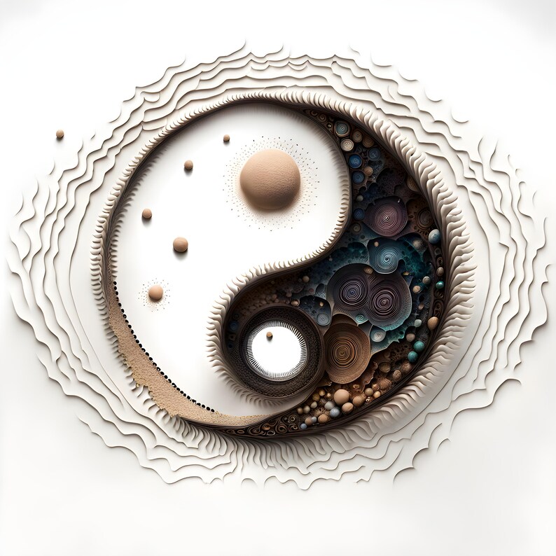 Yin Yang / Zen / Balance - Etsy