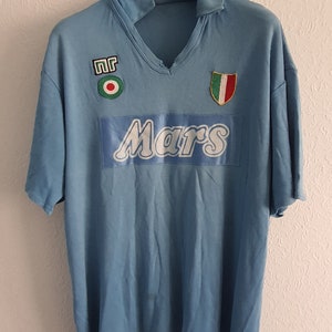 NAPOLI 1987 1988 Diego MARADONA 10 Home Retro Shirt BUITONI NAPOLI 1987 1988 Diego MARADONA 10 Home Retro Shirt BUITONI