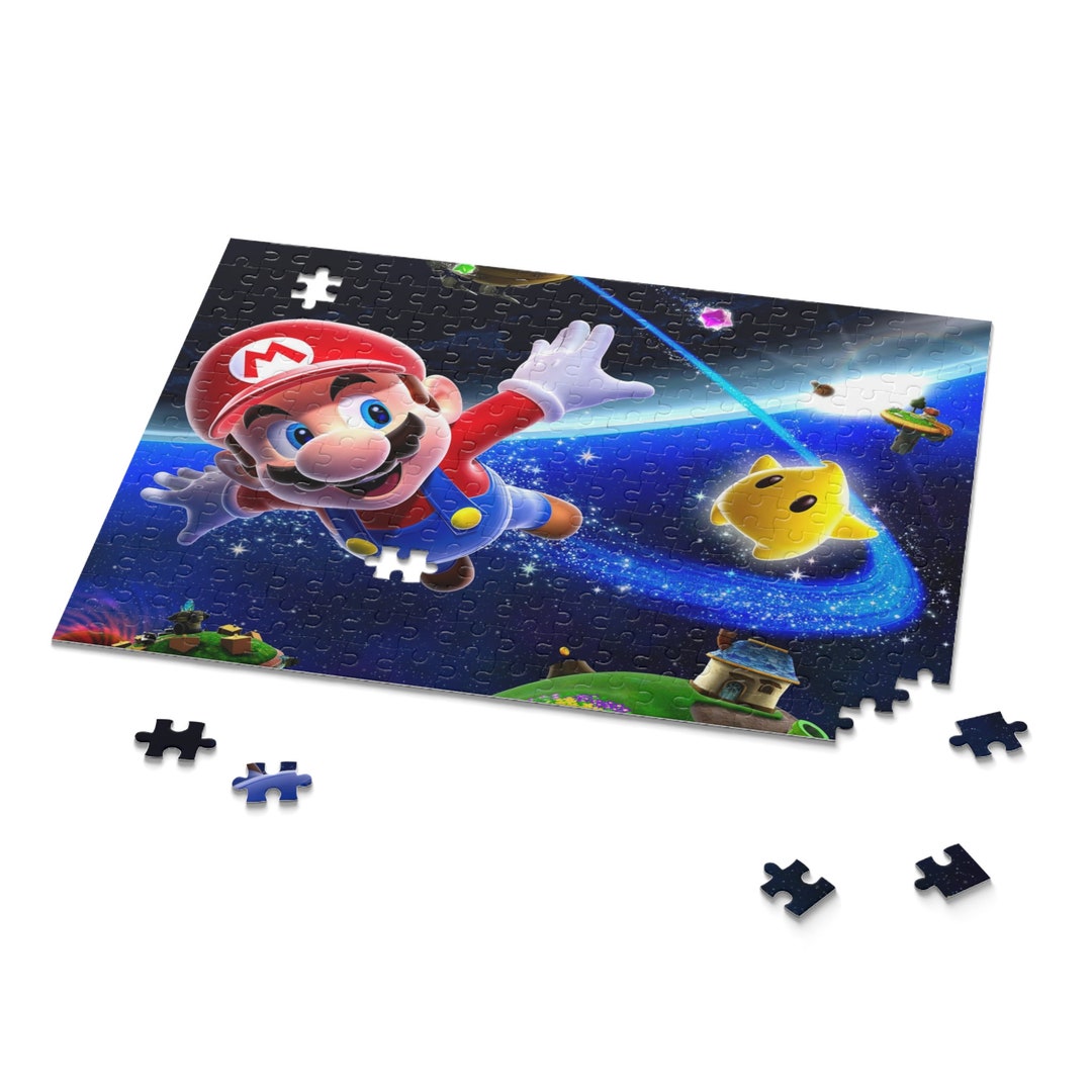 Super Mario Space Puzzle (120, 252, 500-piece) - Etsy
