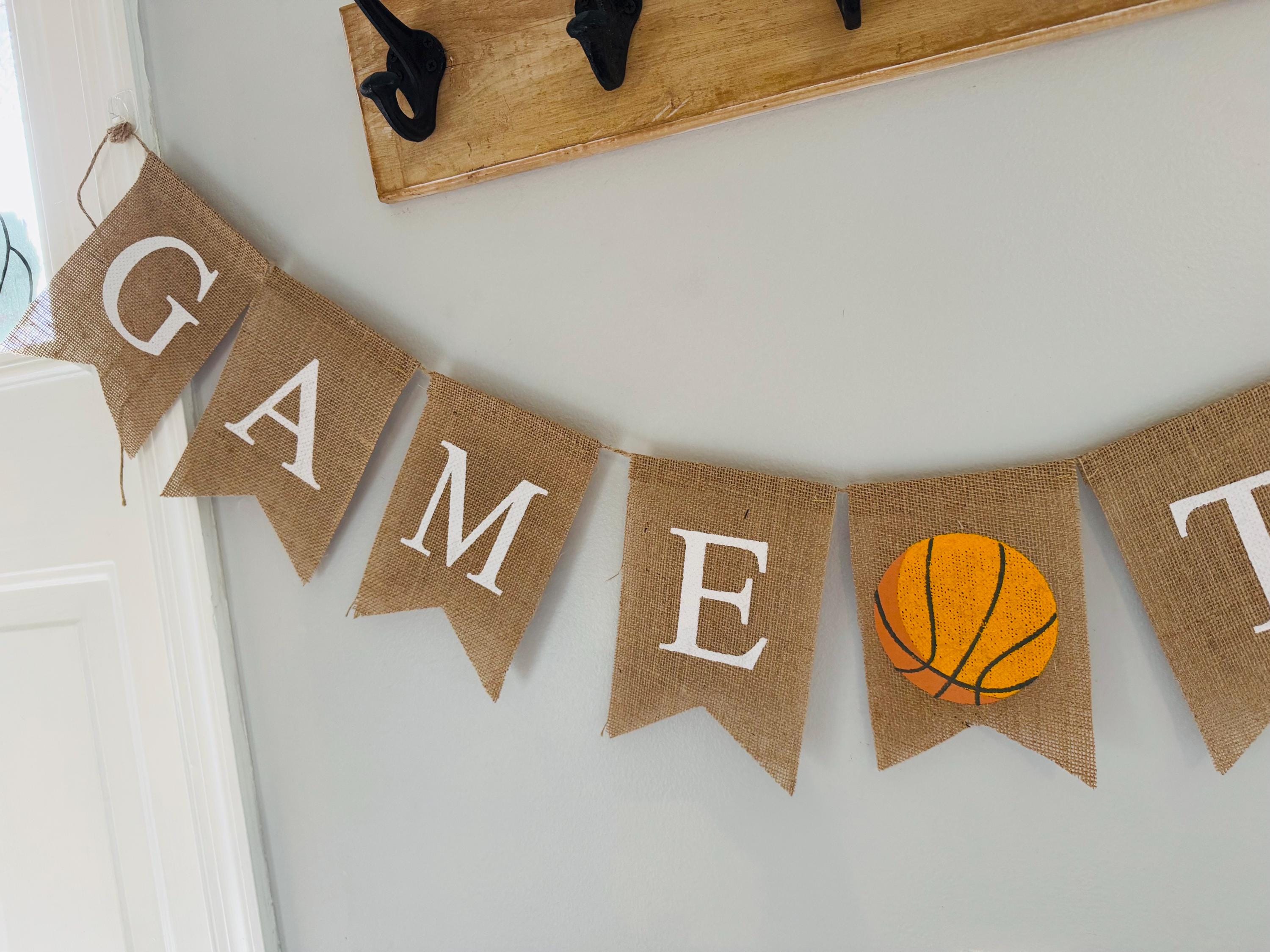 Basketball Banner, Basketball Birthday Banner, Basketball Decor ...