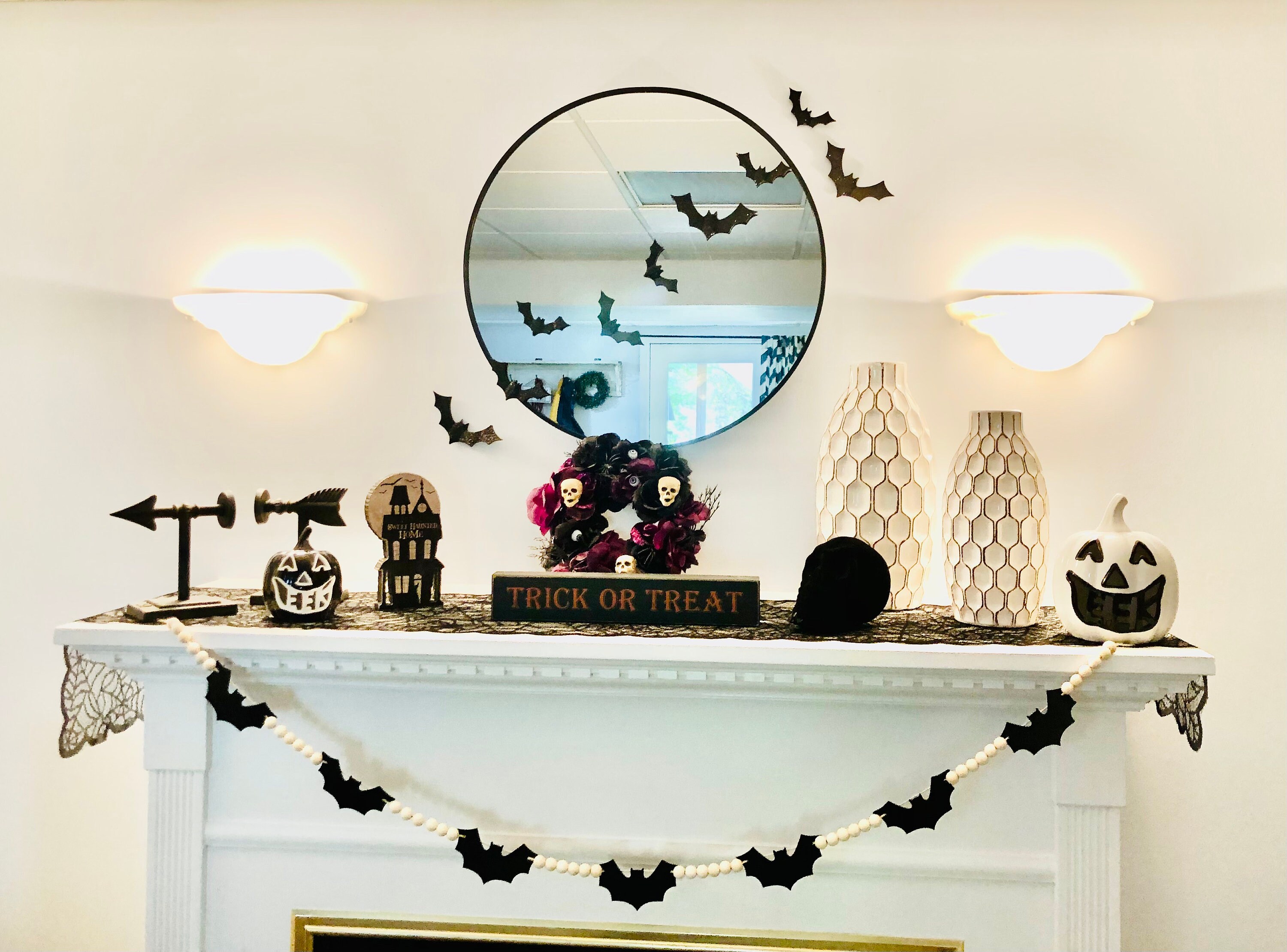 Bat Wall Decals/halloween Decor/flying Bats/3d Bats/bat Wall Decor/bat ...