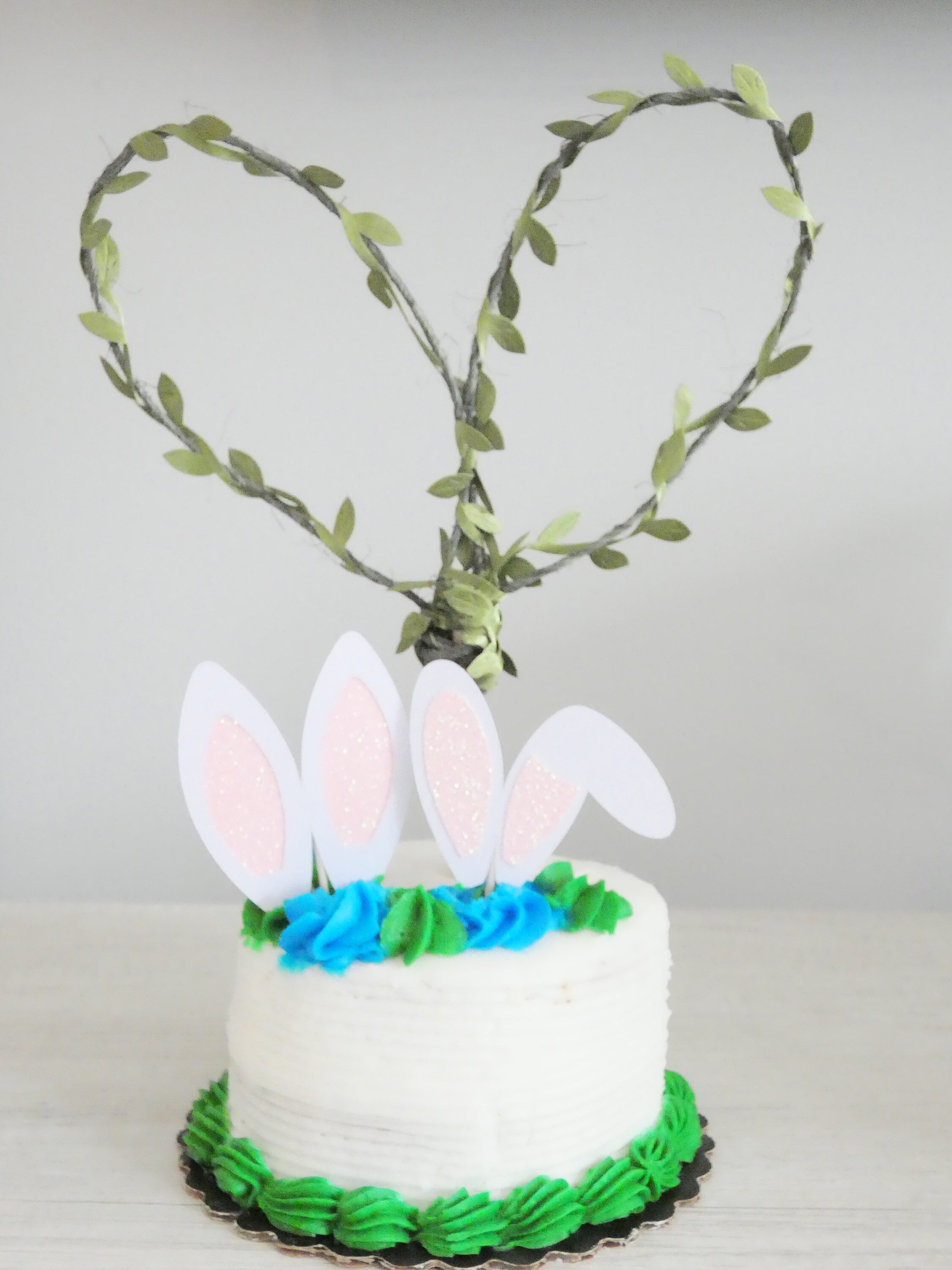 Bunny Baby Shower/bunny Ear Cake Topper/some Bunny is One/easter Bunny ...