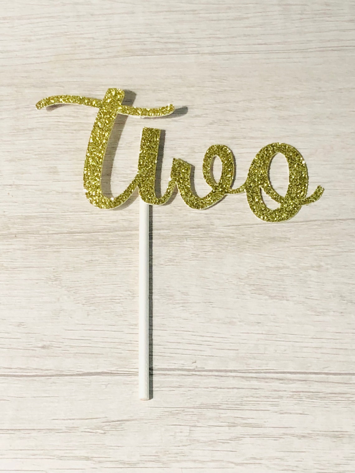 Number Cake Topper/number 1 Cake Topper/gold 2 Cake Topper/1st Birthday ...
