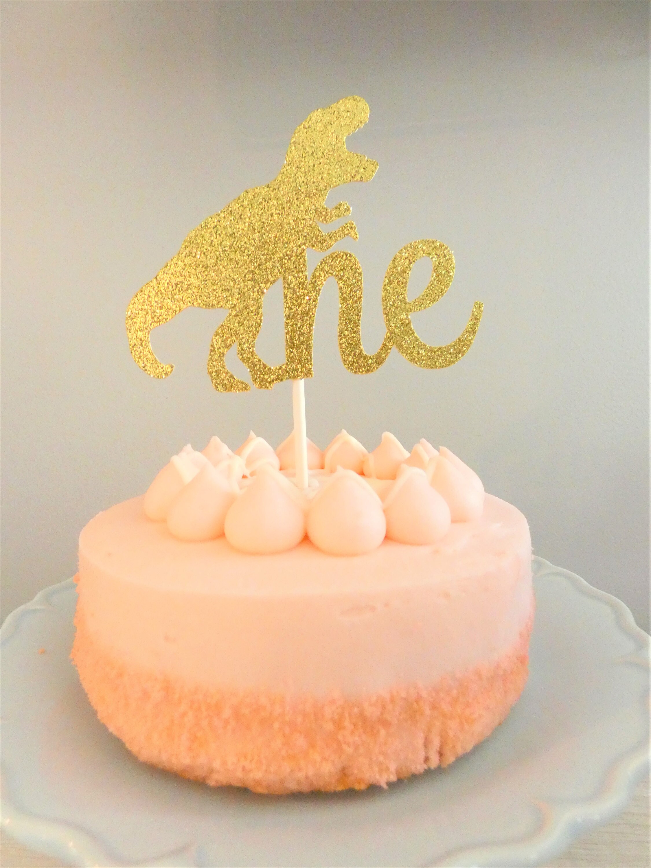 Dinosaur Cake Topper/number Cake Topper/dinomite - Etsy