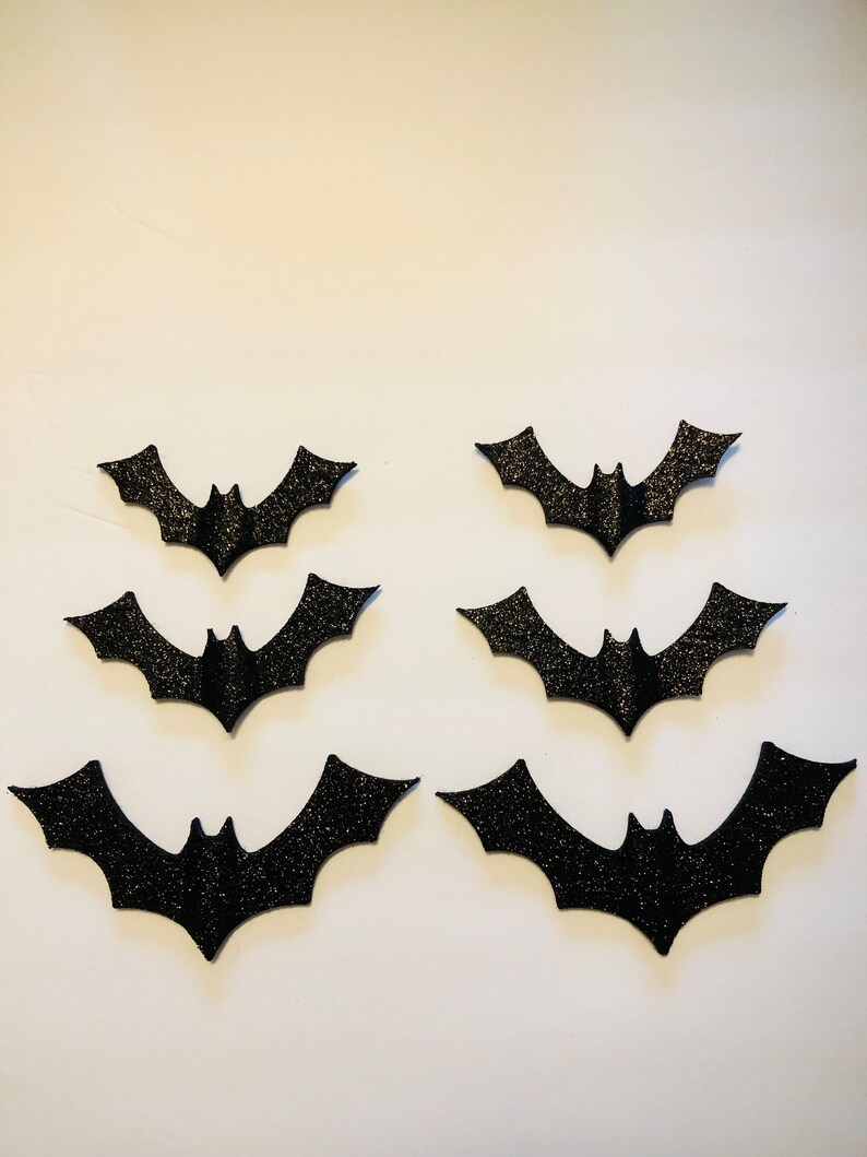 Bat Wall Decals/halloween Decor/flying Bats/3d Bats/bat Wall Decor/bat ...
