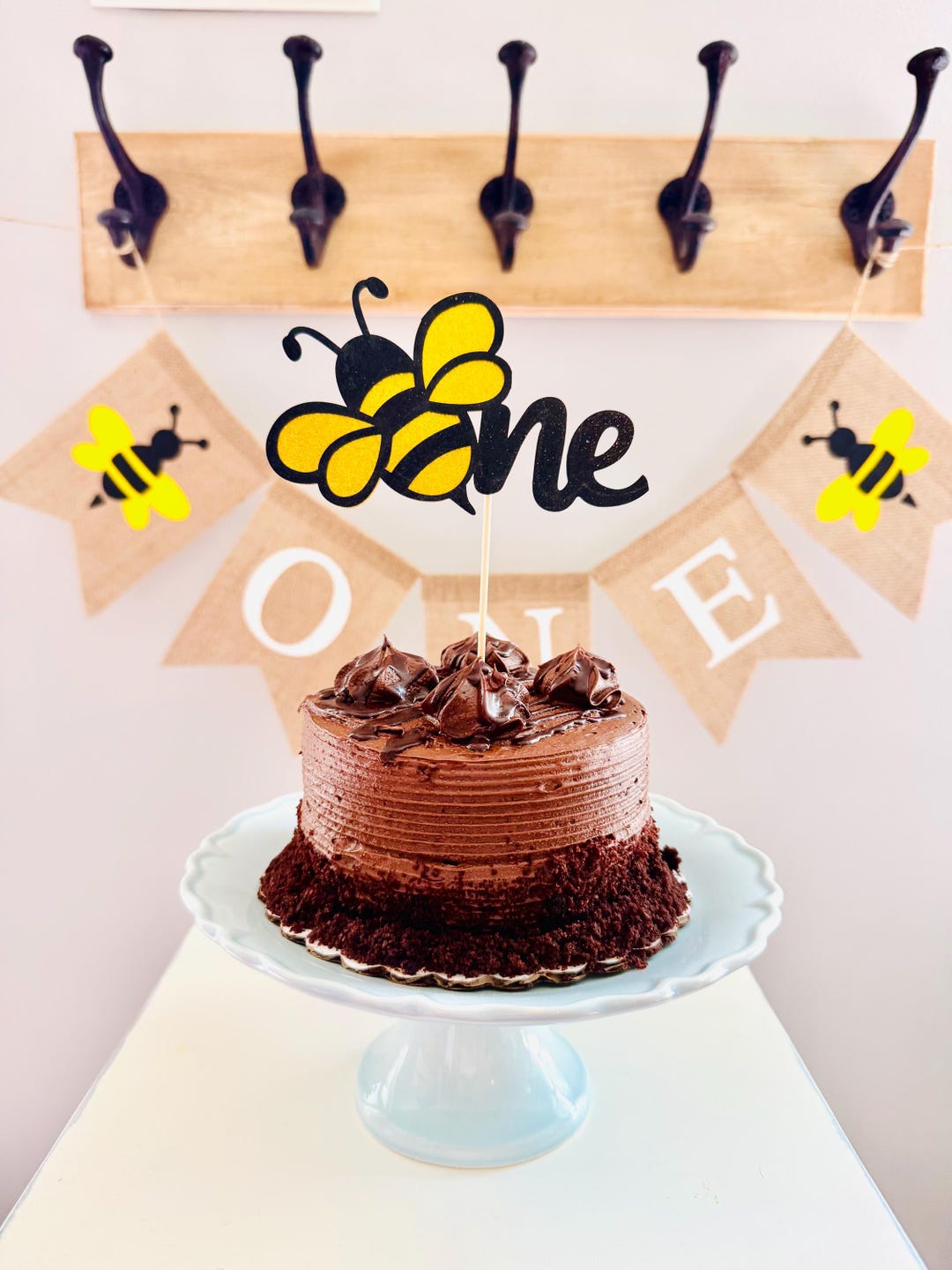 Fun to Bee One Cake Topper, Bee ONE Cake Topper, Bee First Birthday ...