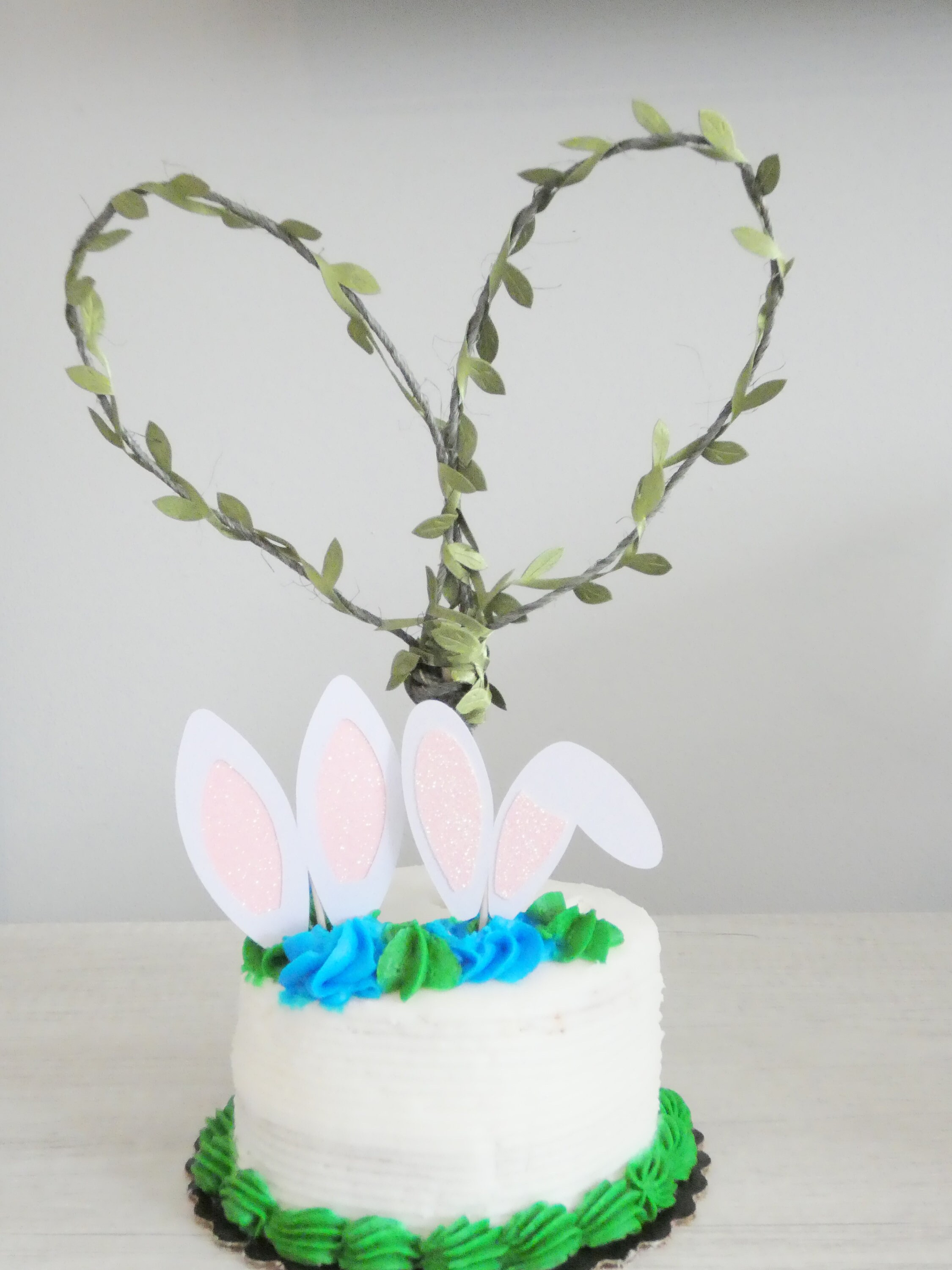 Bunny Baby Shower/bunny Ear Cake Topper/some Bunny is One/easter Bunny ...