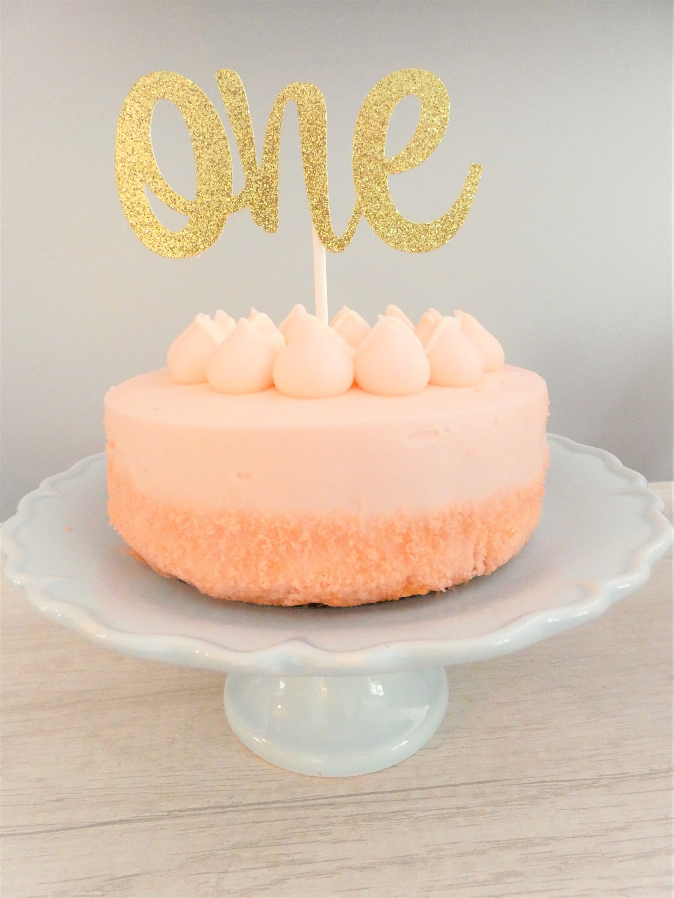 Number Cake Topper/number 1 Cake Topper/gold 2 Cake Topper/1st Birthday ...