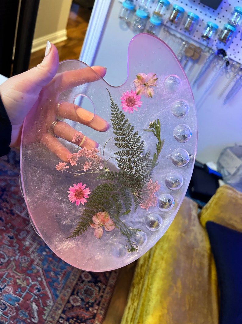 Resin Paint Palette, Custom Made to Order - Etsy