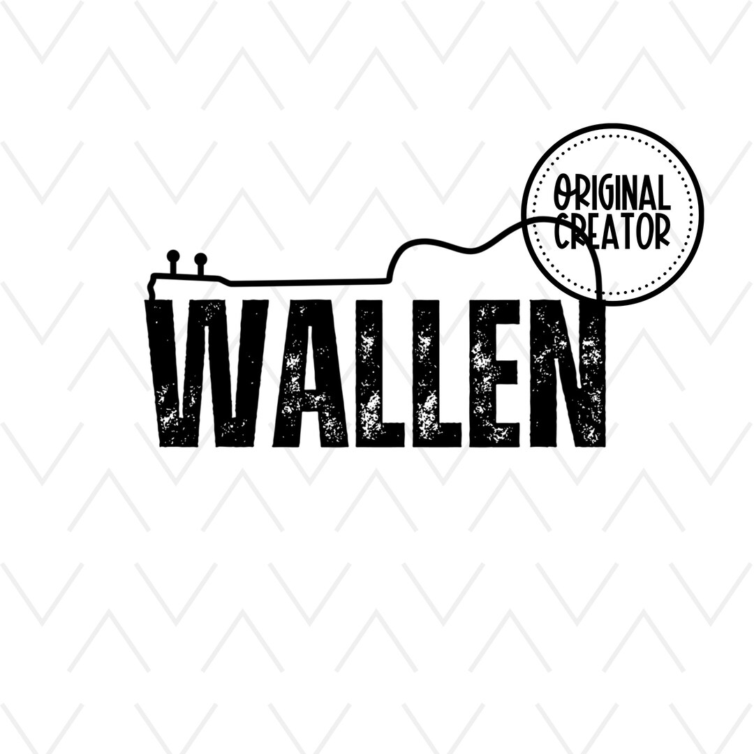 Wallen PNG SVG, Digital Download, Westerl Png, Red Wallen, Country ...