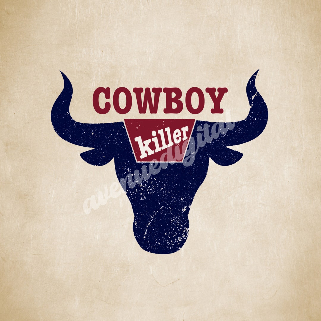 Cowboy Killer, Vintage Cowboy Designs PNG, Western Sublimations ...