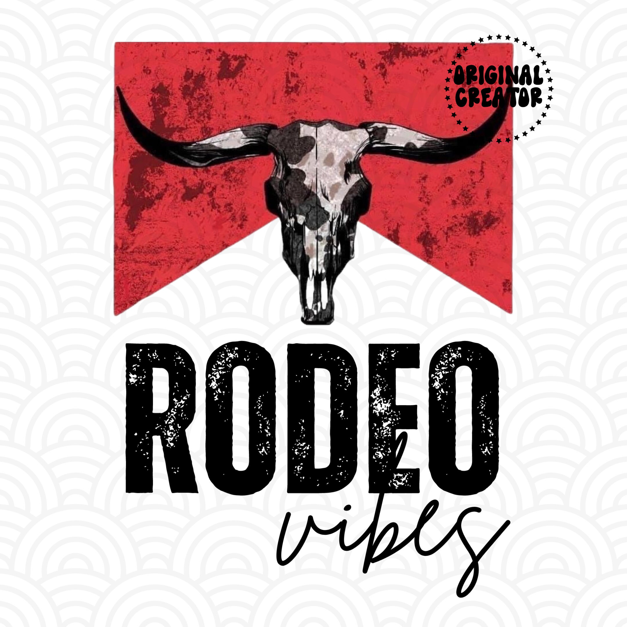 Western Rodeo Vibes PNG Western Sublimation Design - Etsy