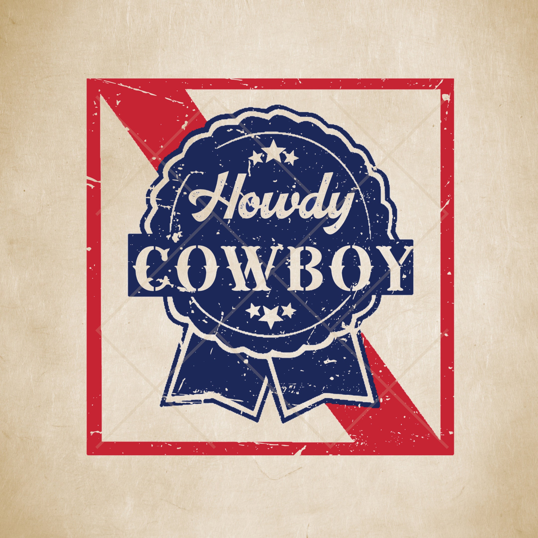 Western Png, Howdy Cowboy Vintage Beer Png Western Rodeo Png ...