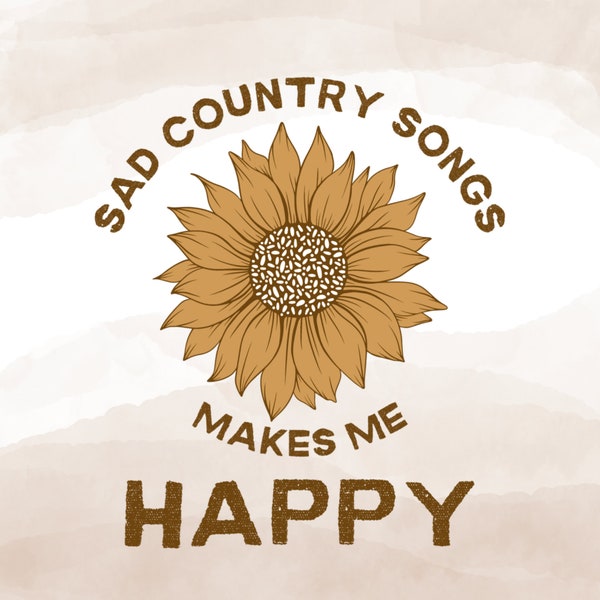 Country Sad Songs - Etsy