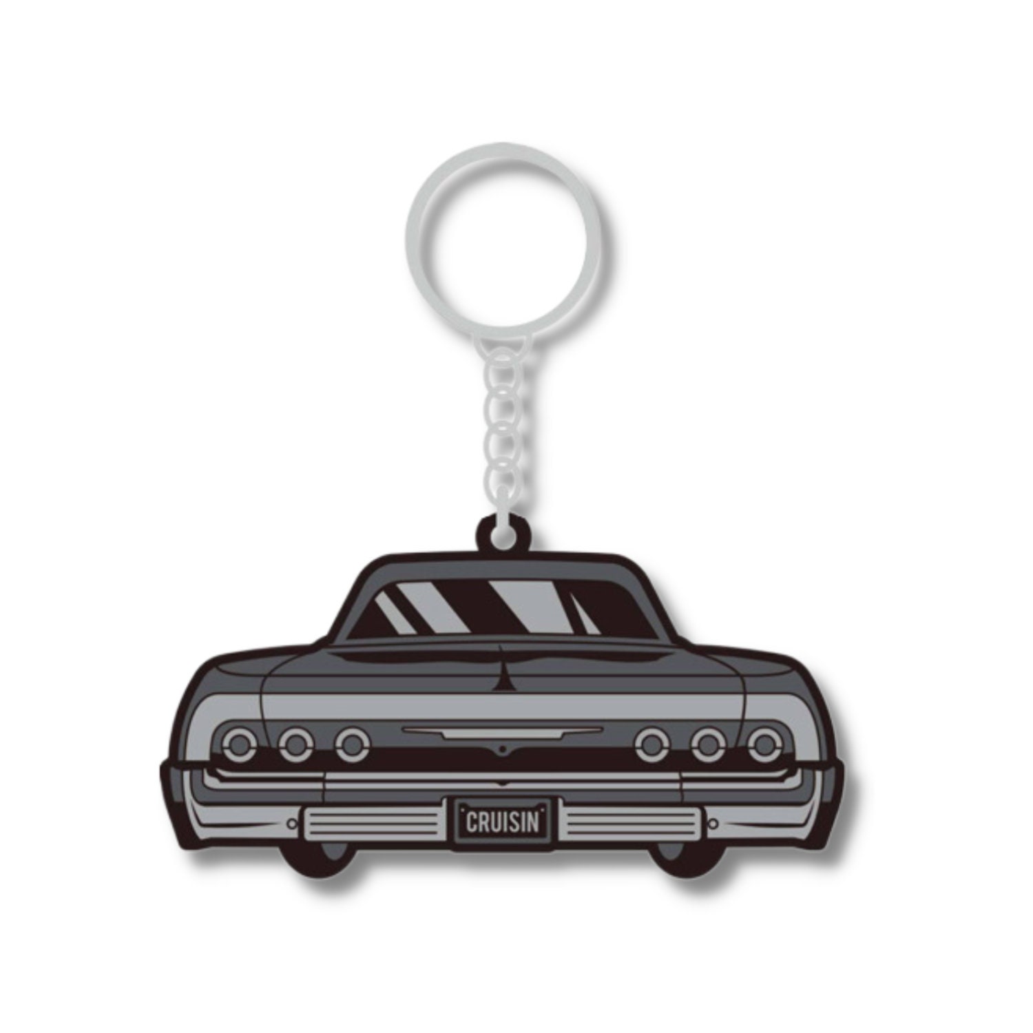 Revinyl™ Black Lowrider Keychain - Etsy
