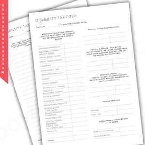 SPECIAL NEEDS Tax Preparation, Autism, Learning Disability, ADHD, Down ...